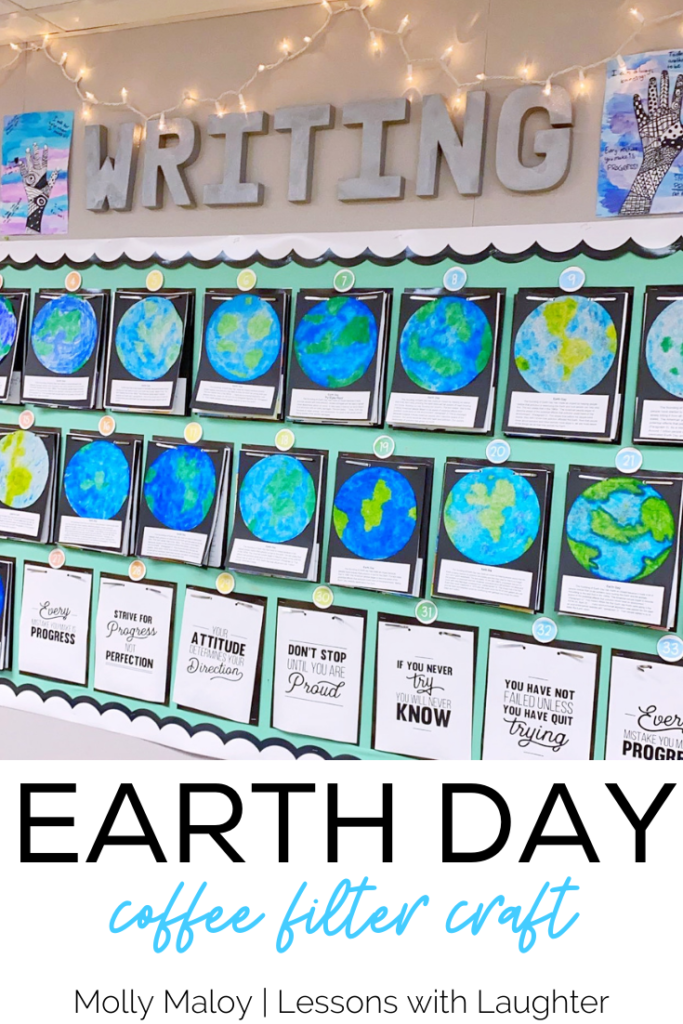 Earth Day Coffee Filter Craft - Molly Maloy