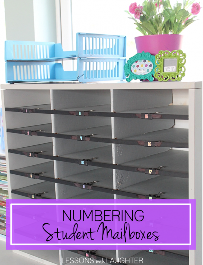 Numbering Student Mailboxes - Molly Maloy