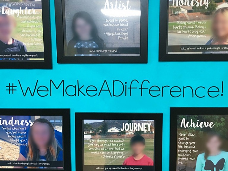 Building a Classroom Community with a Student Photo Wall - Molly Maloy