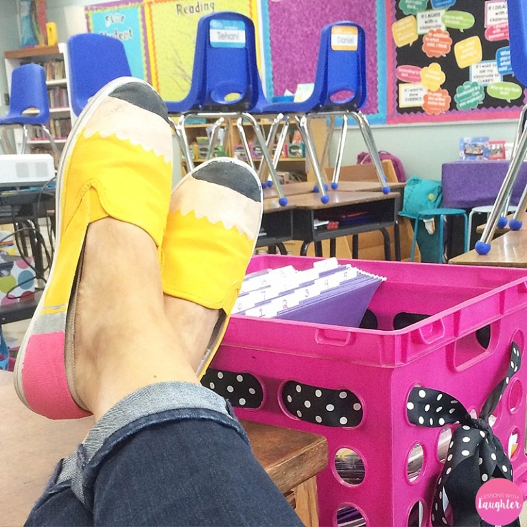 Pencil Shoe Tutorial: A Guide to Painting Your Own Shoes - Molly Maloy
