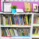 Classroom Library Organization using Book Spine Labels - Molly Maloy