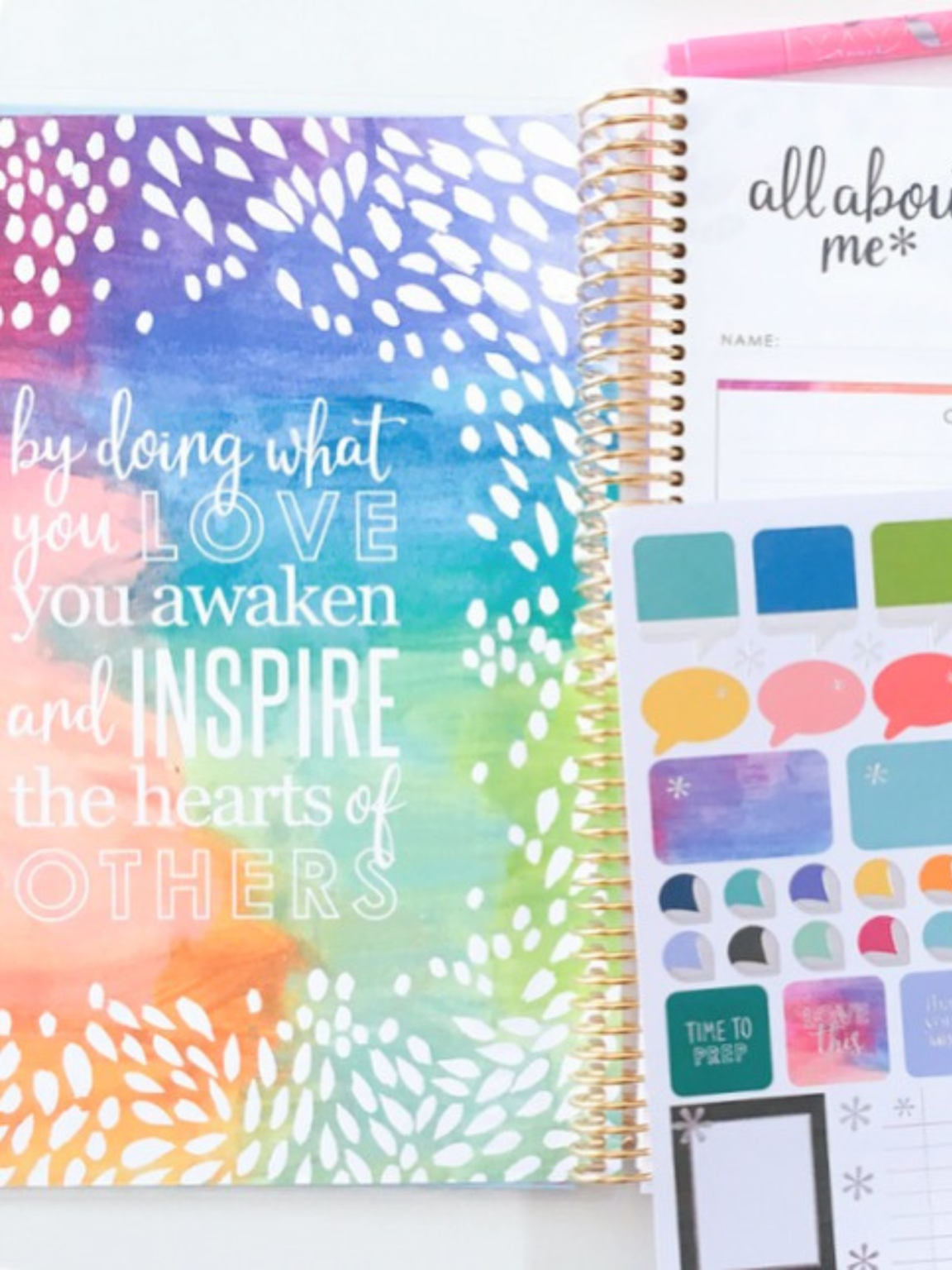 Erin Condren Teacher Planner + Supplies Review - Molly Maloy